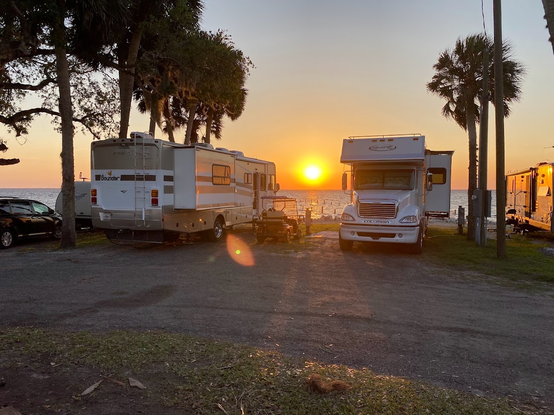 Amazing Waterfront RV Park And Marina With Beautiful Sunsets